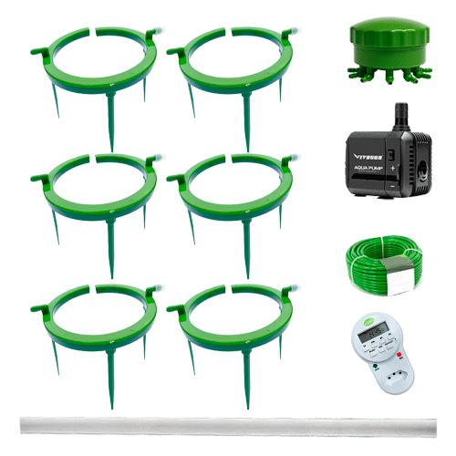 Rega Automática ate 6 Vasos - Bomba Submersa Vivosun - Grow da Maria